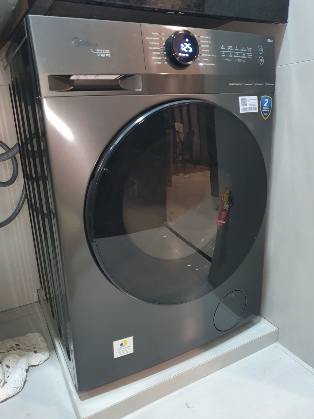 Lava e Seca Midea HealthGuard Smart MF200D110WB/GK | Extra