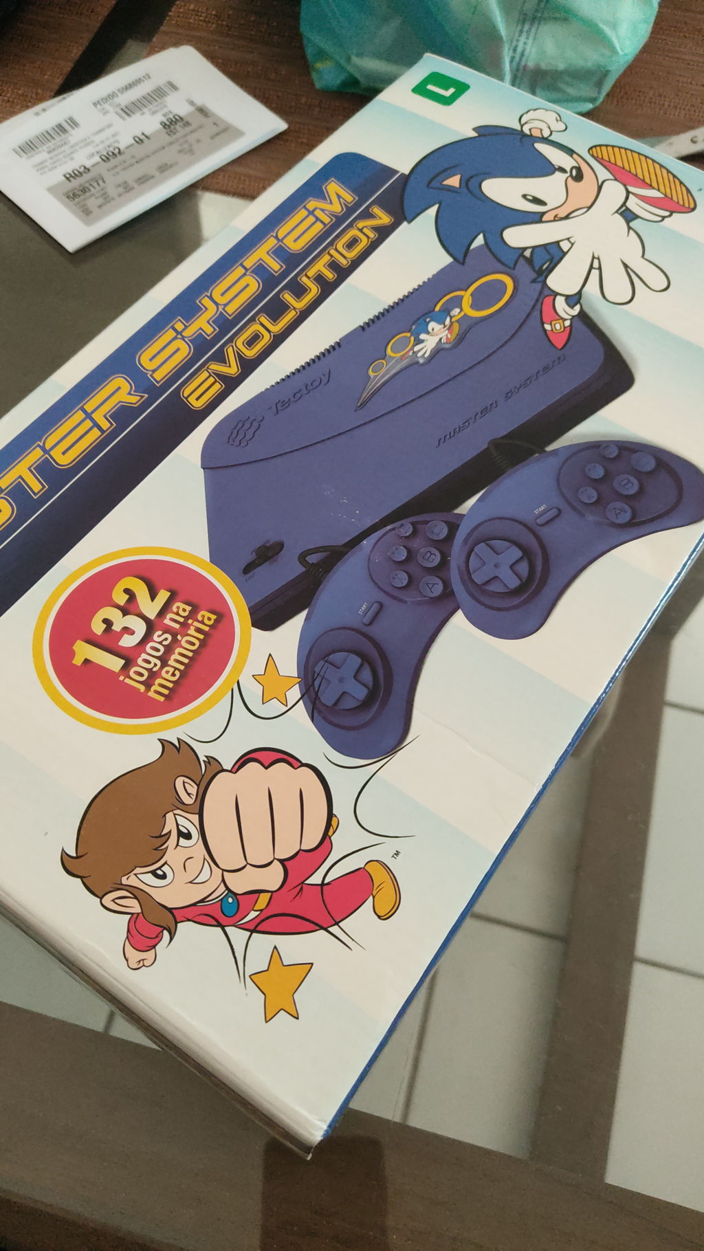 Console TecToy Master System Evolution c/ | Extra