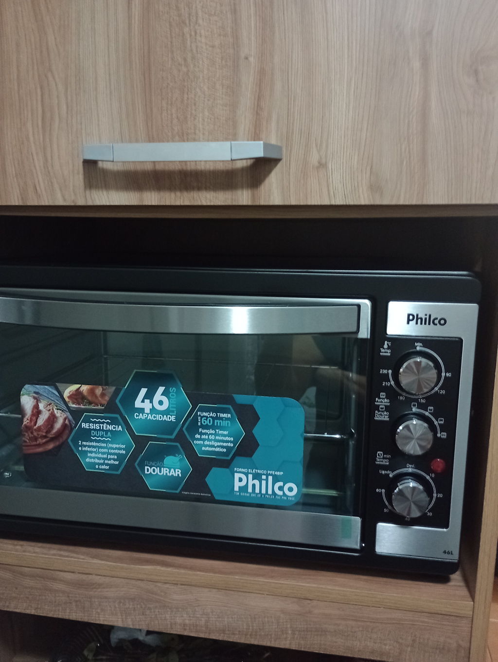 Forno Elétrico Philco PFE48IP 46L com | Black Friday