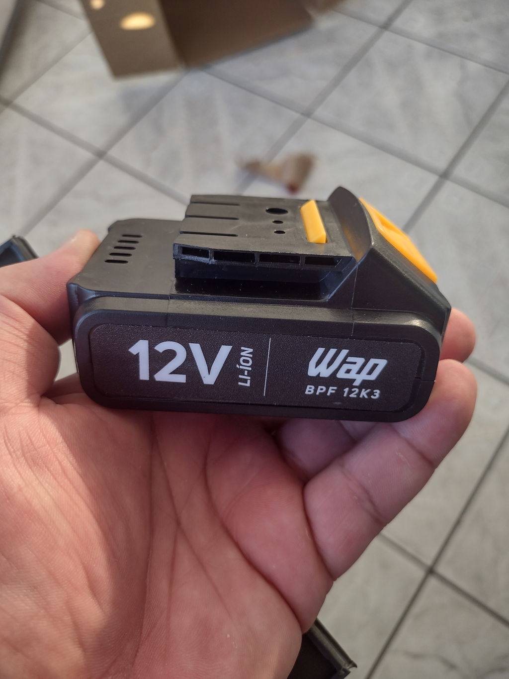 Parafusadeira e Furadeira WAP BPF 12K3 Carregador | Ponto