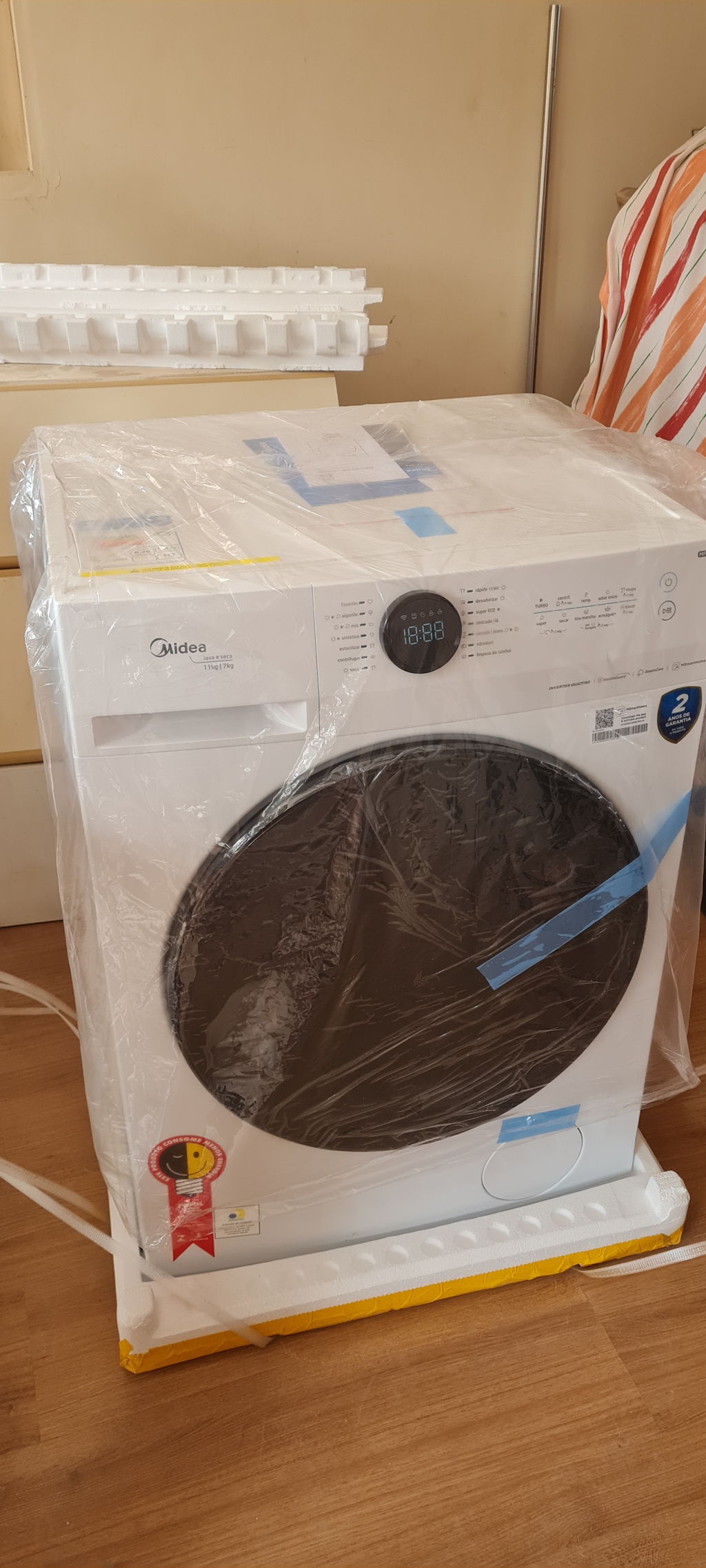 Lava e Seca Midea HealthGuard Smart MF200D110WB/WK | Ponto