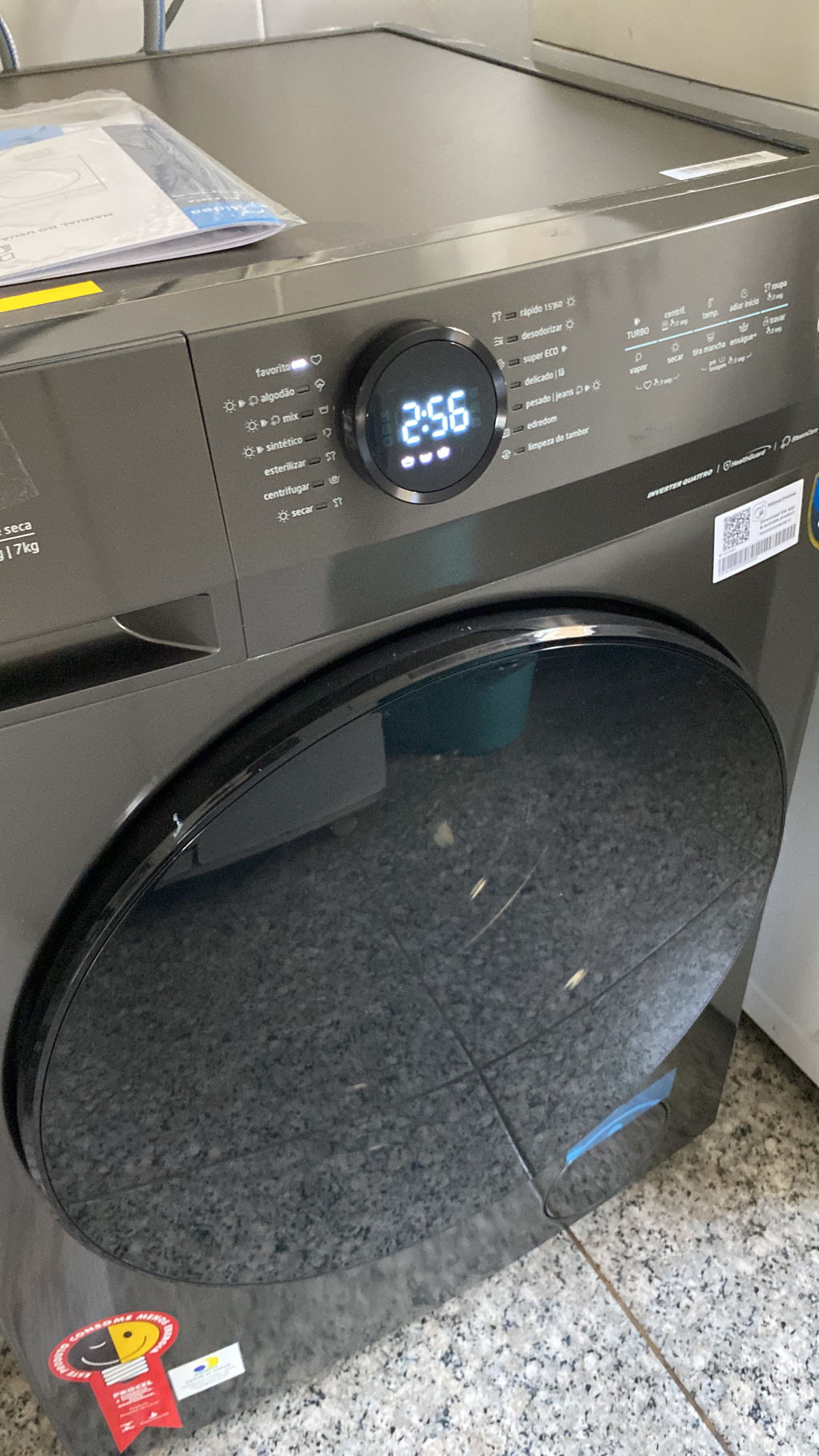 Lava e Seca Midea HealthGuard Smart MF200D110WB/GK | Casas Bahia