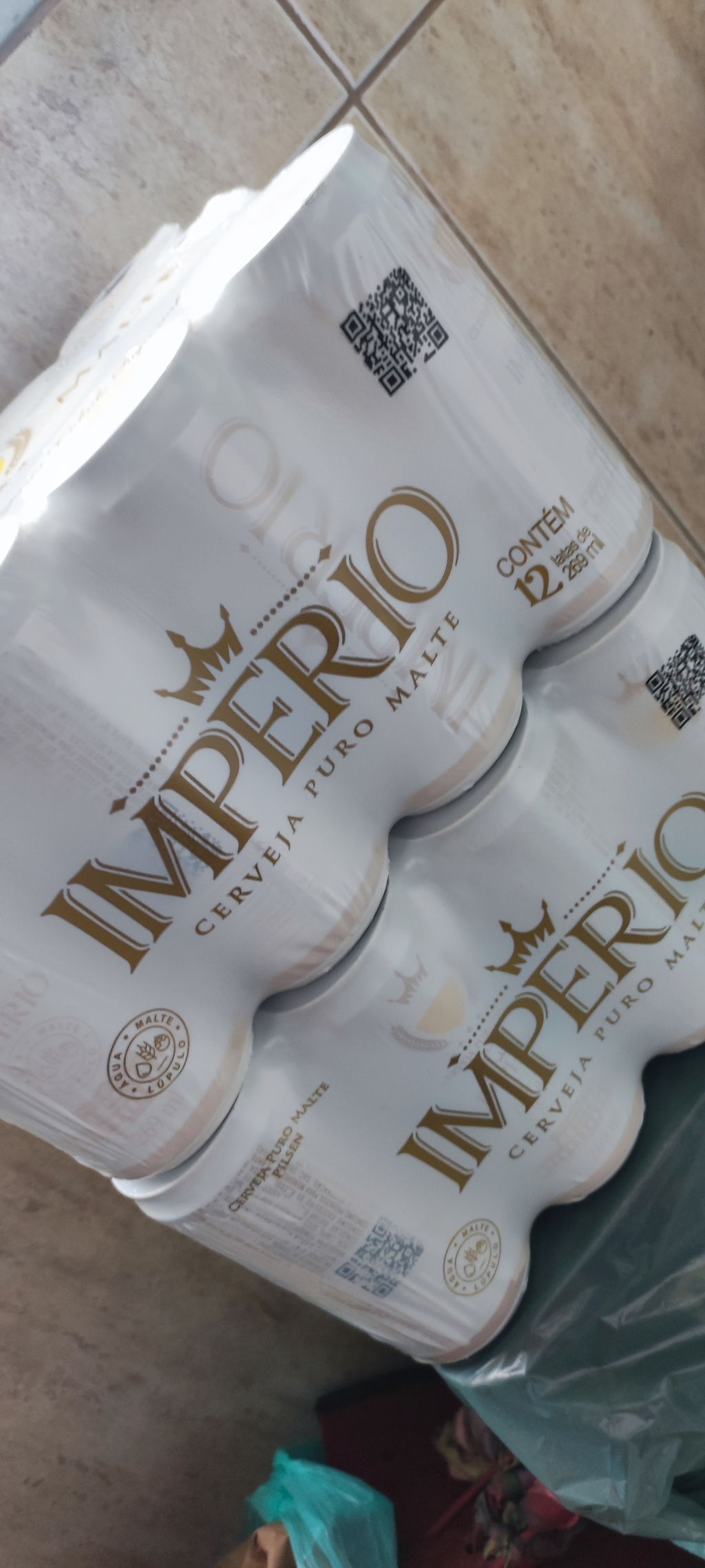 Cerveja Império Pilsen Lata 269ml Pack | Casas Bahia