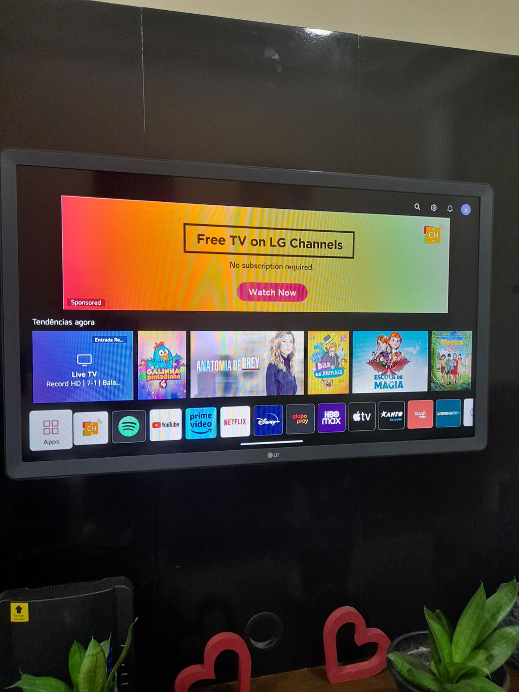 Smart TV LG 32" LED HD | Casas Bahia