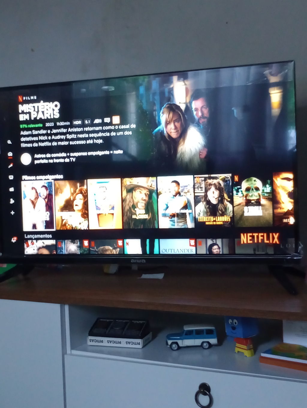 Smart TV 32" Aiwa HD AWS-TV-32-BL-02-A | Casas Bahia