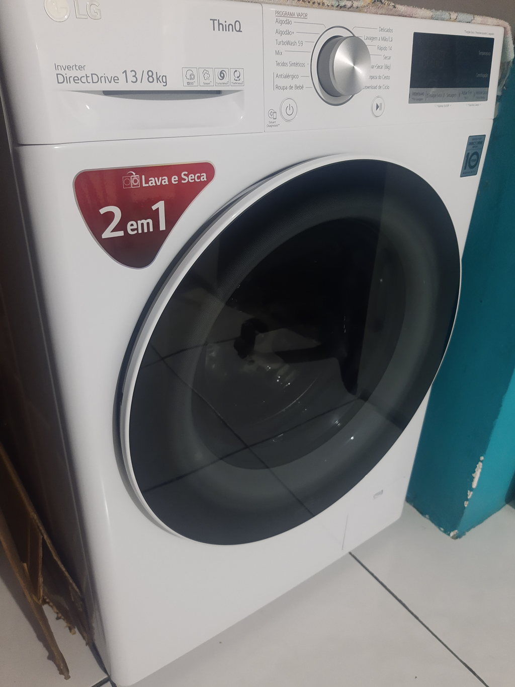 Lava e Seca LG 13kg VC4 CV5013WC4 É BOA? Veja +269 reviews