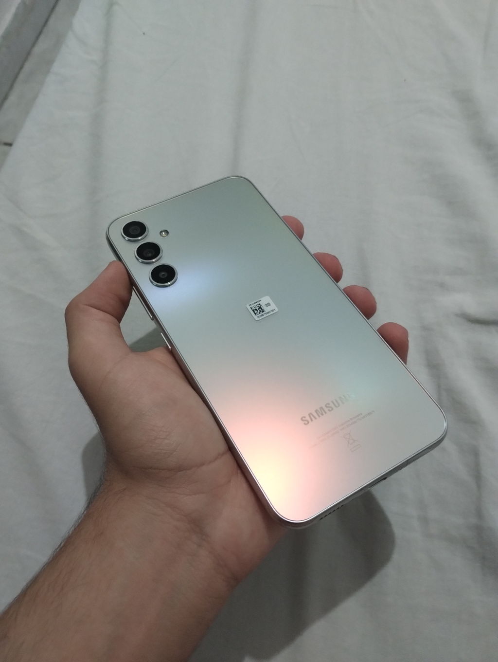 Smartphone Samsung Galaxy A34 5G Prata | Casas Bahia